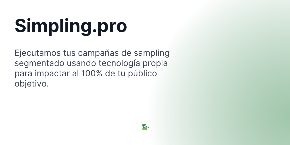 Inicio | Simpling.pro